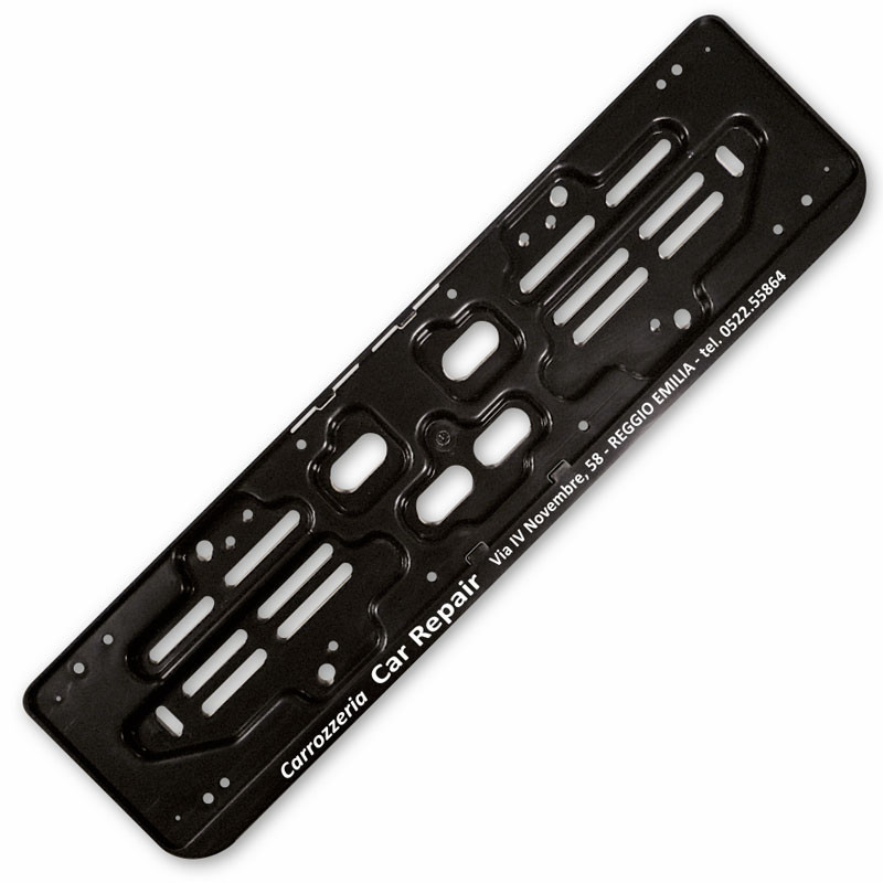 Portatarghe auto personalizzate